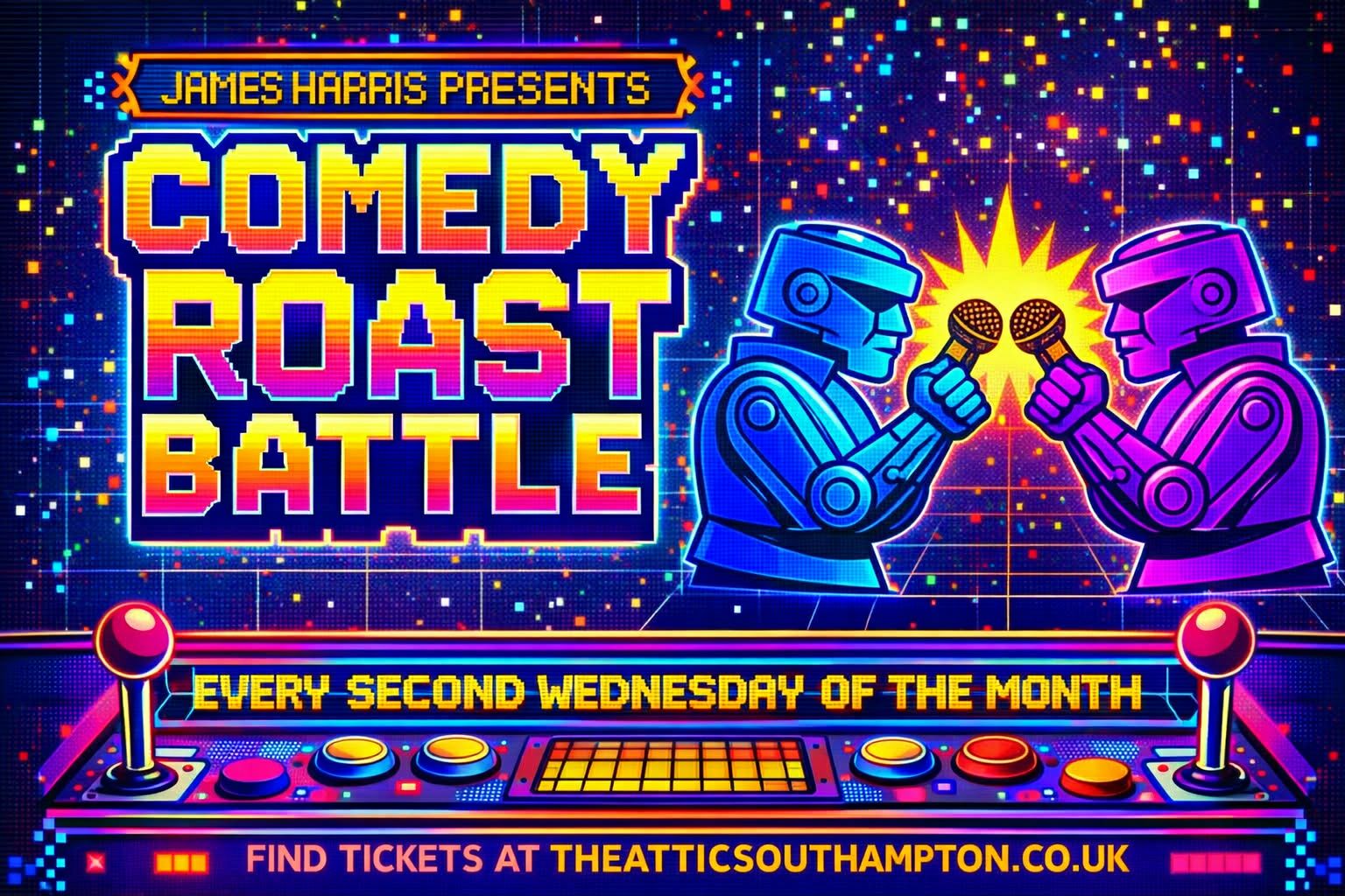 Comedy Roast Battle at The Attic in Southampton - Wednesday 15th July ...